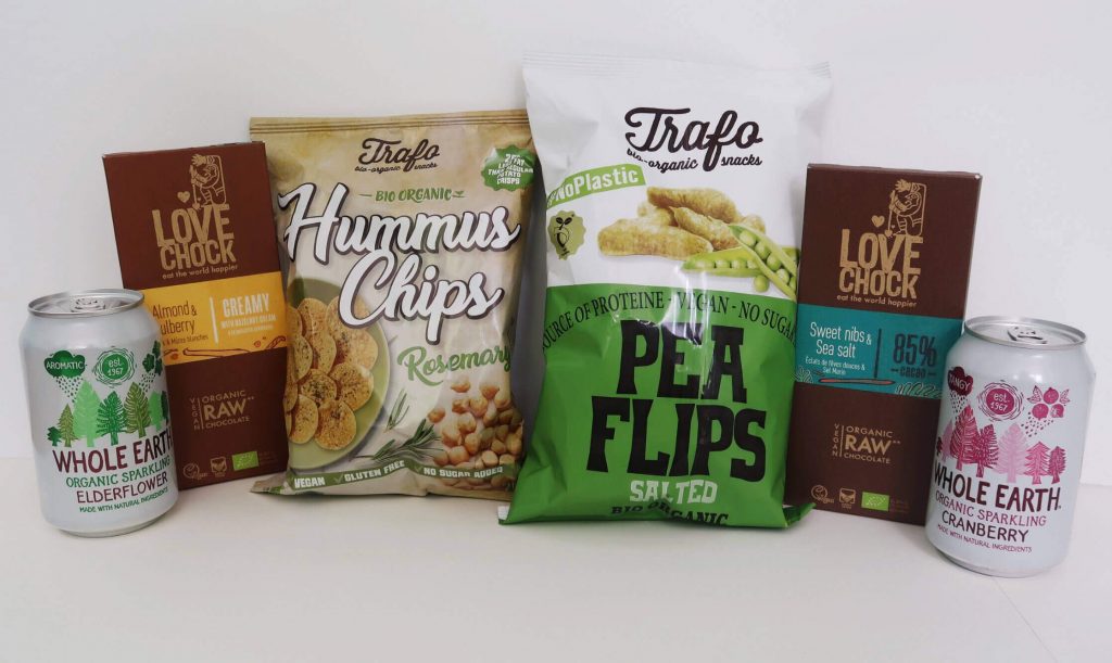 Duurzaam gezond vegan en plasticvrij snacken met de Healthy snack kit.